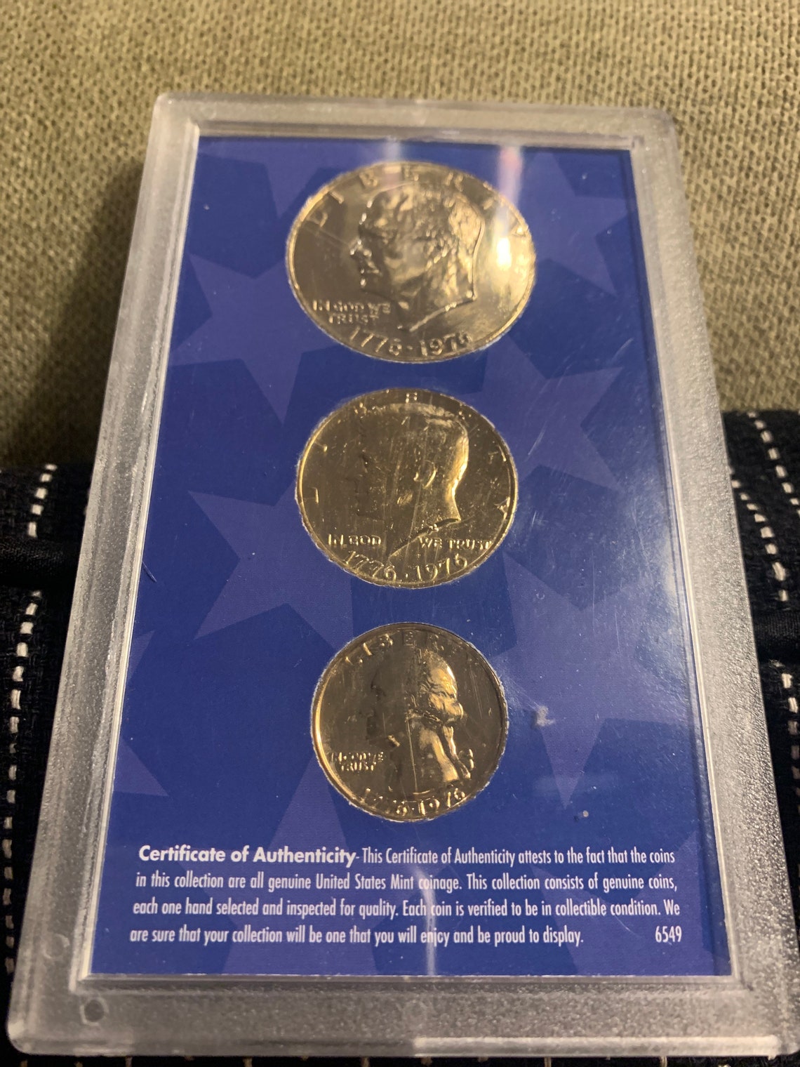 Bicentennial Collection 24kt Gold Layered Washington - Etsy