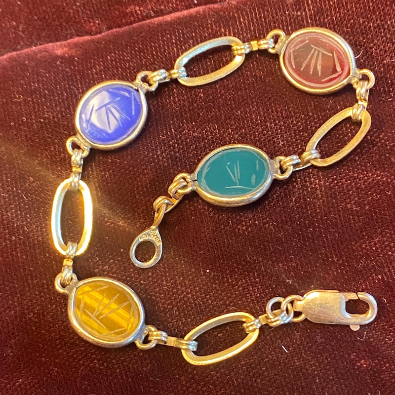 Scarab Bracelet - Etsy