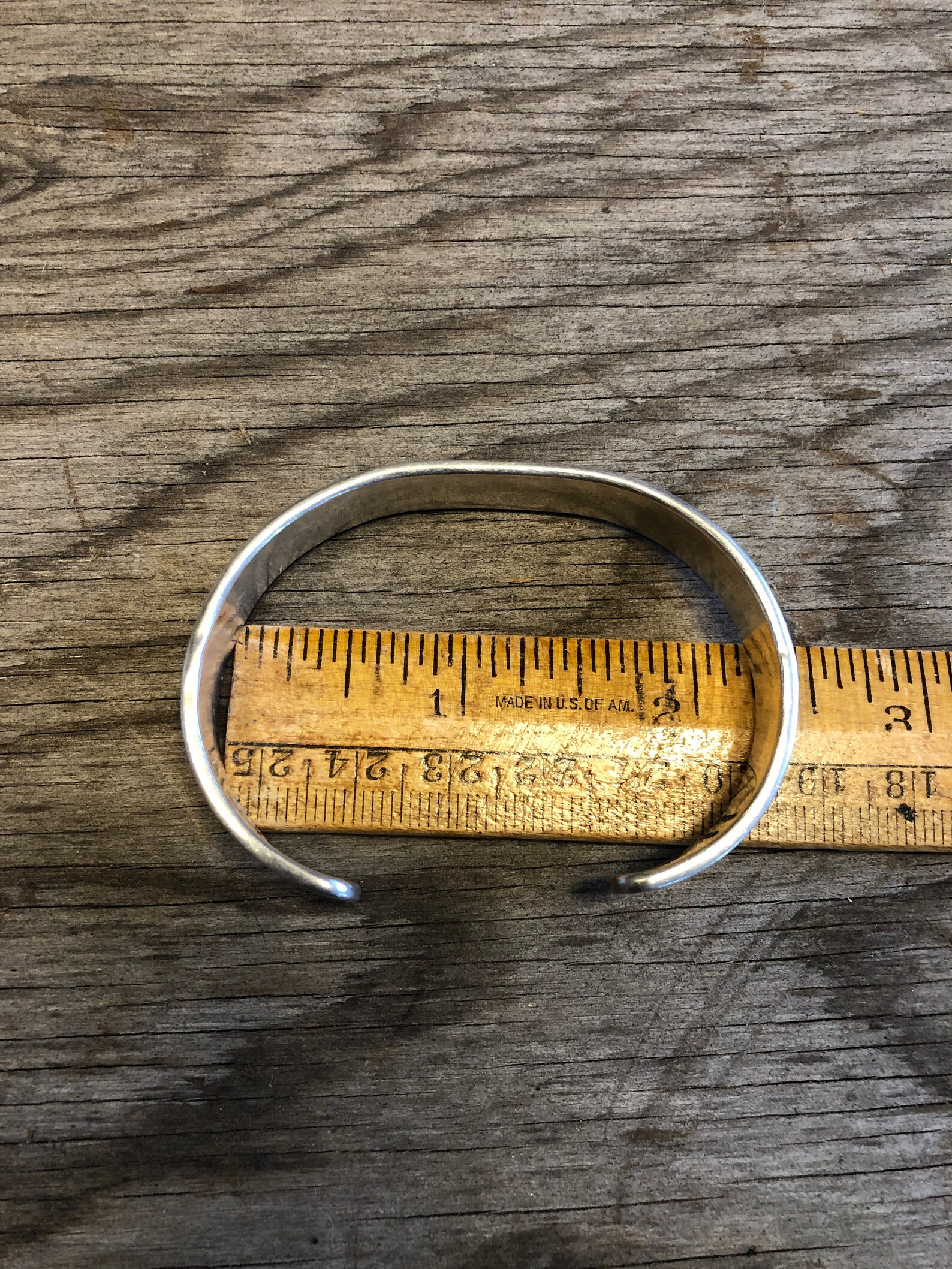 B. Morgan 14k Gold and Sterling Cuff, Navajo Silversmith. - Etsy