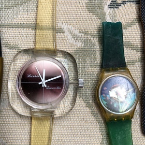Wrist Watch Assortment, 4 Watches in All, 3 Are Quartz and One is Mechanical, From the 60 to the ...