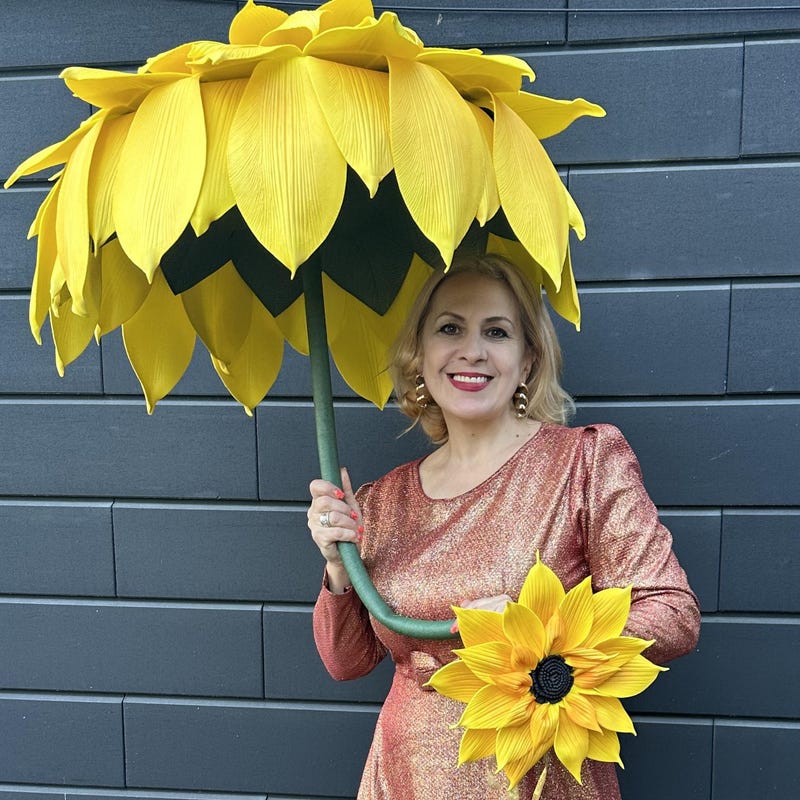 Giant Foam Flowers - Etsy