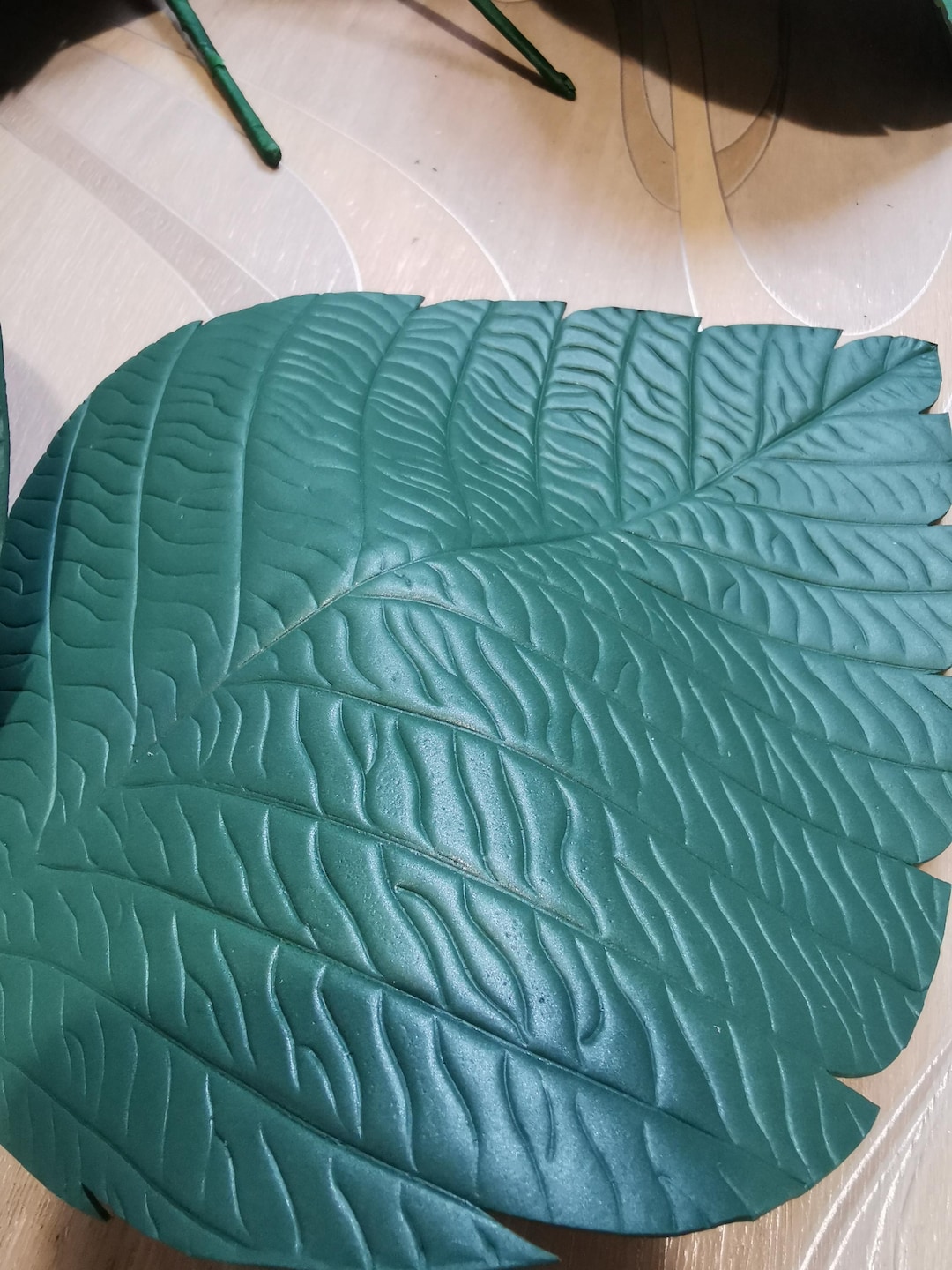 Giant Leaves. Extra Large Artificial Leaf. Exotic Party Decor. Flower ...