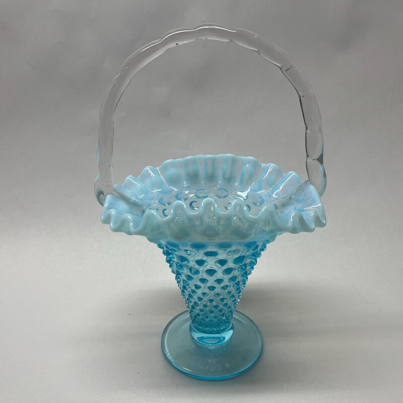 Fenton Glass Baskets - Etsy