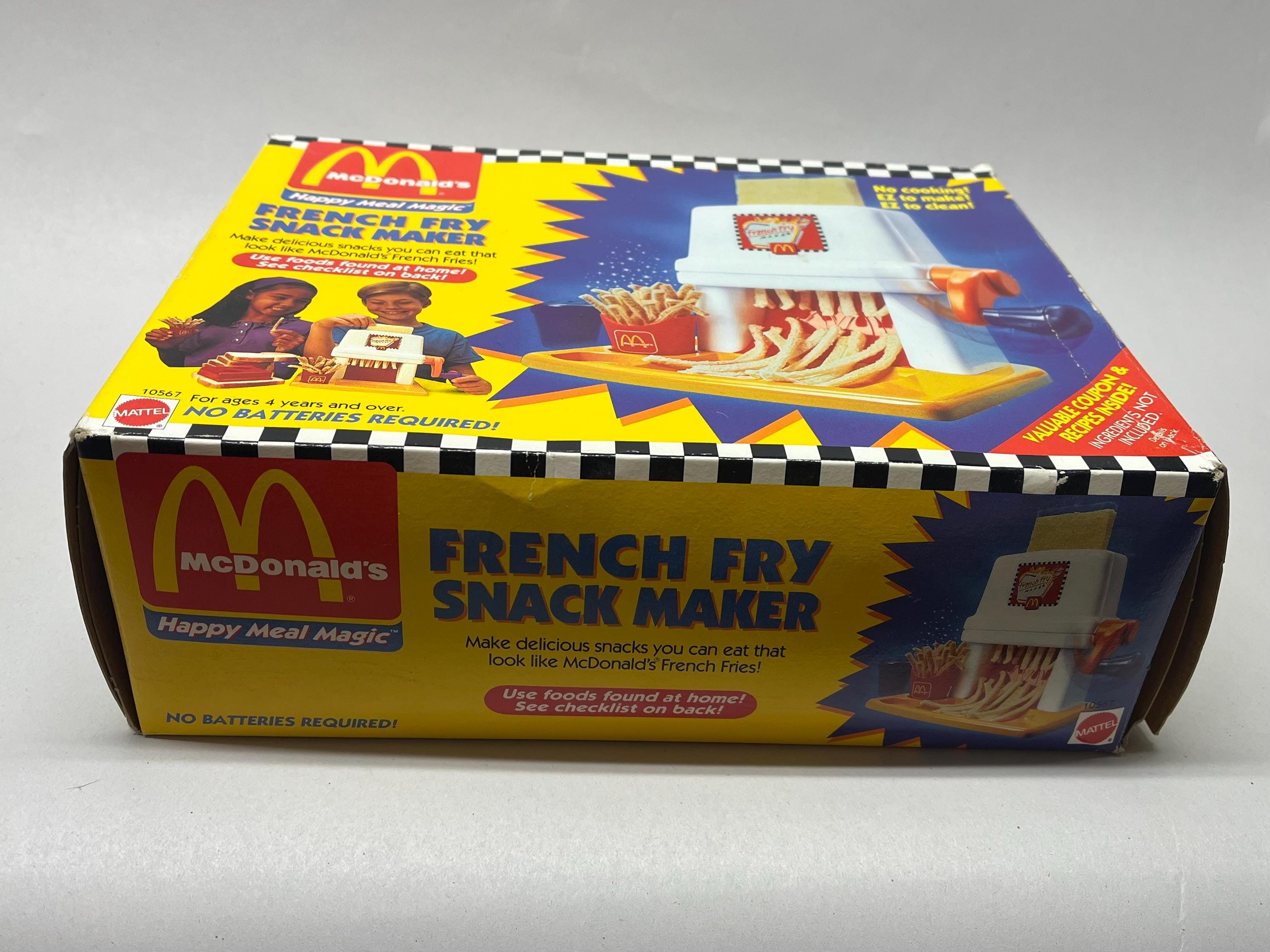 1993 Mcdonald's Happy Meal Magic French Fry Snack Maker - Etsy