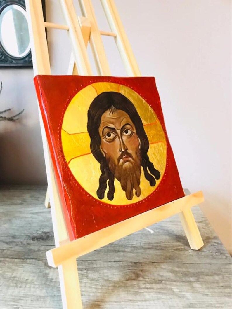 Hand-painted Icon of Jesus Christ - Etsy