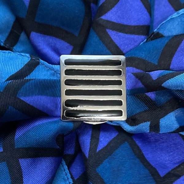 Silver Scarf Rings - Etsy