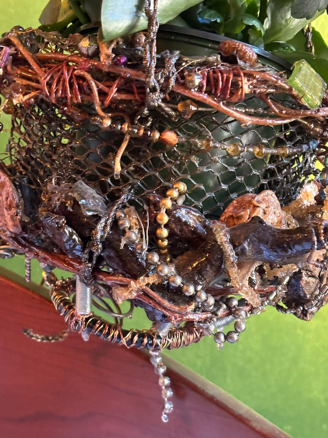 HEAVY METAL Hangling Flower Pot - Etsy