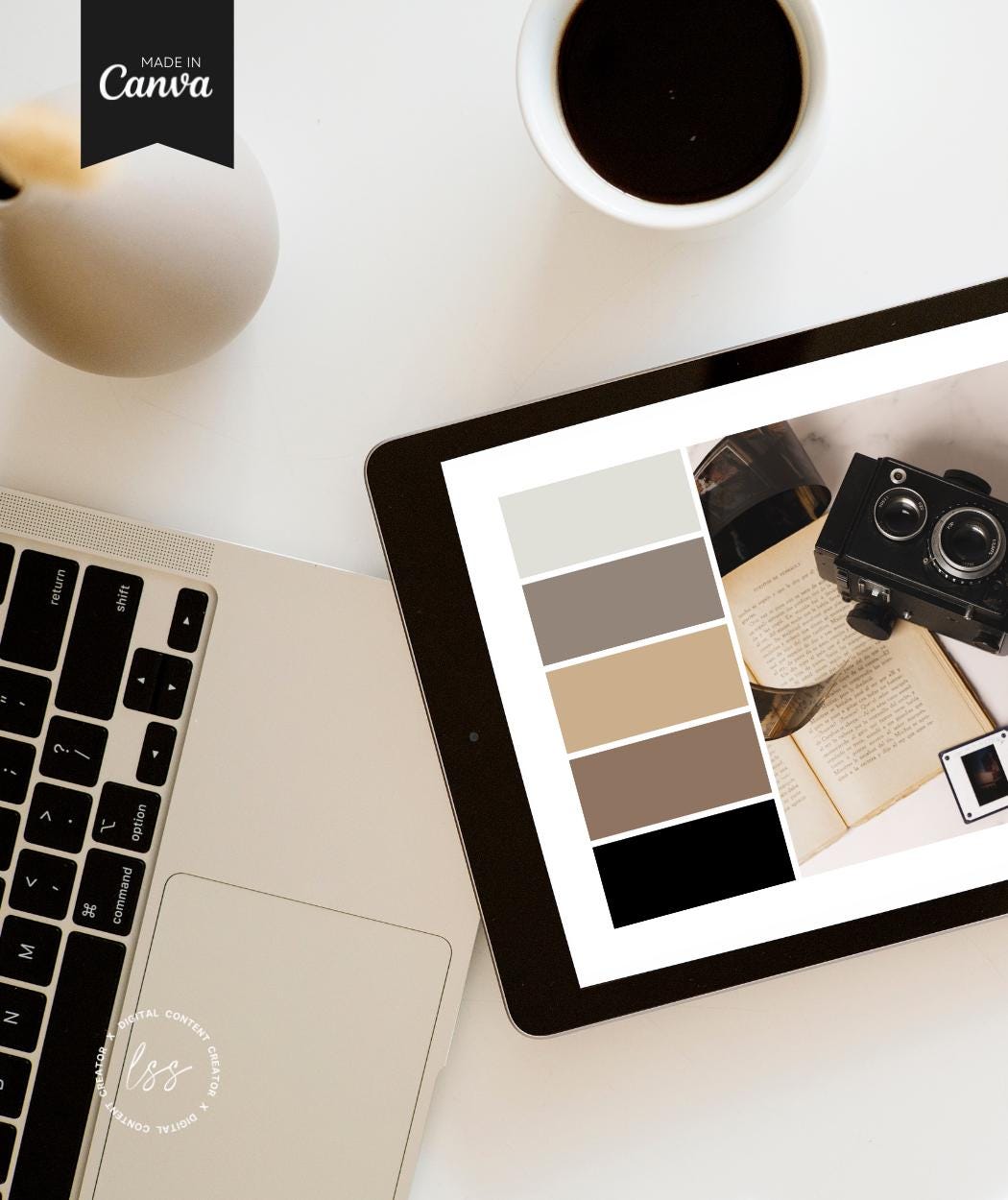 Project Mood Board Vorlagenpaket - Canva - Etsy.de