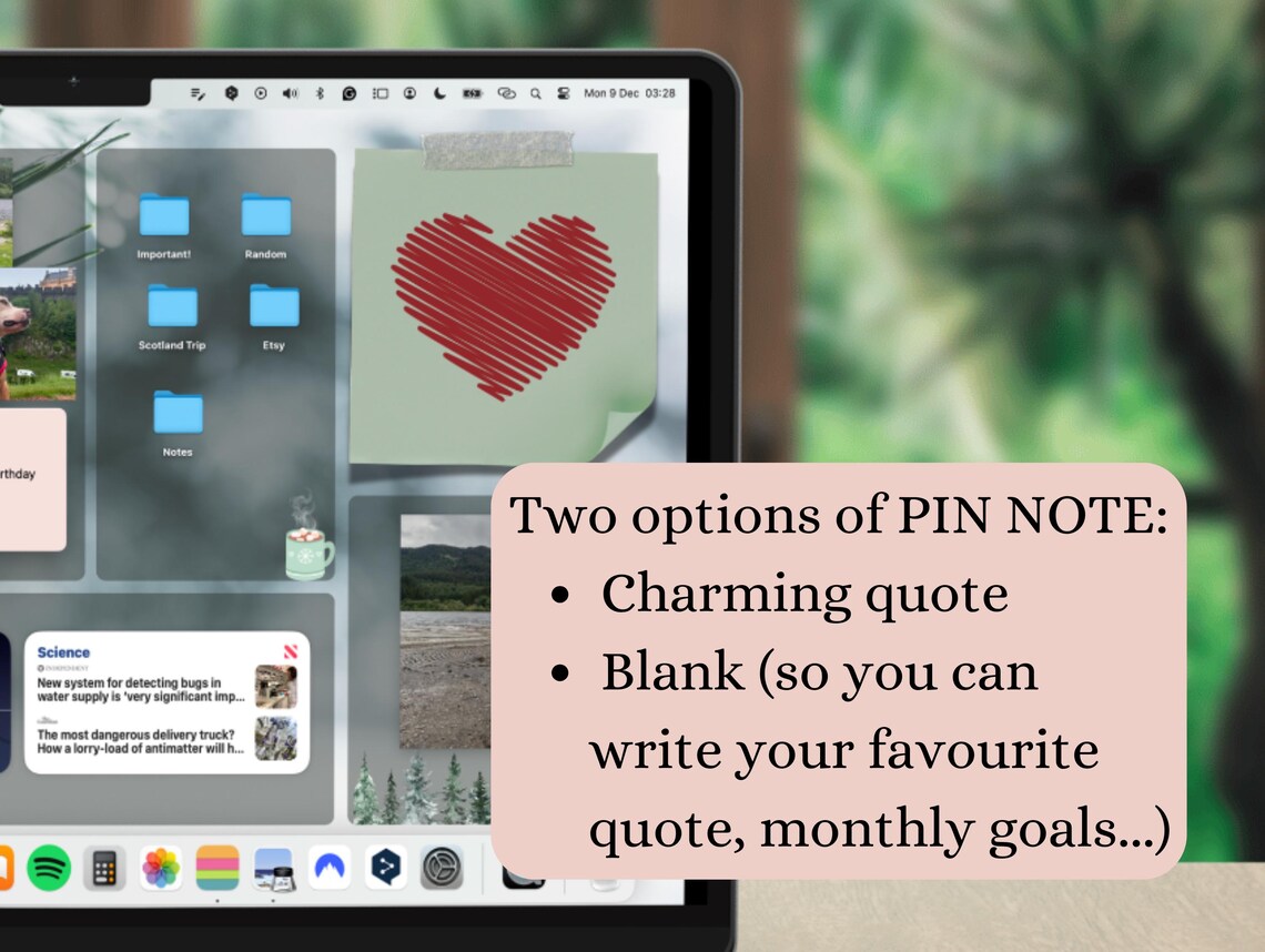 Winter Desktop Wallpaper Organizer With 2025 Digital Calendar – January ...