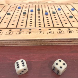 Horse Racing Wooden Game W/ Dice & Game Pieces - Etsy