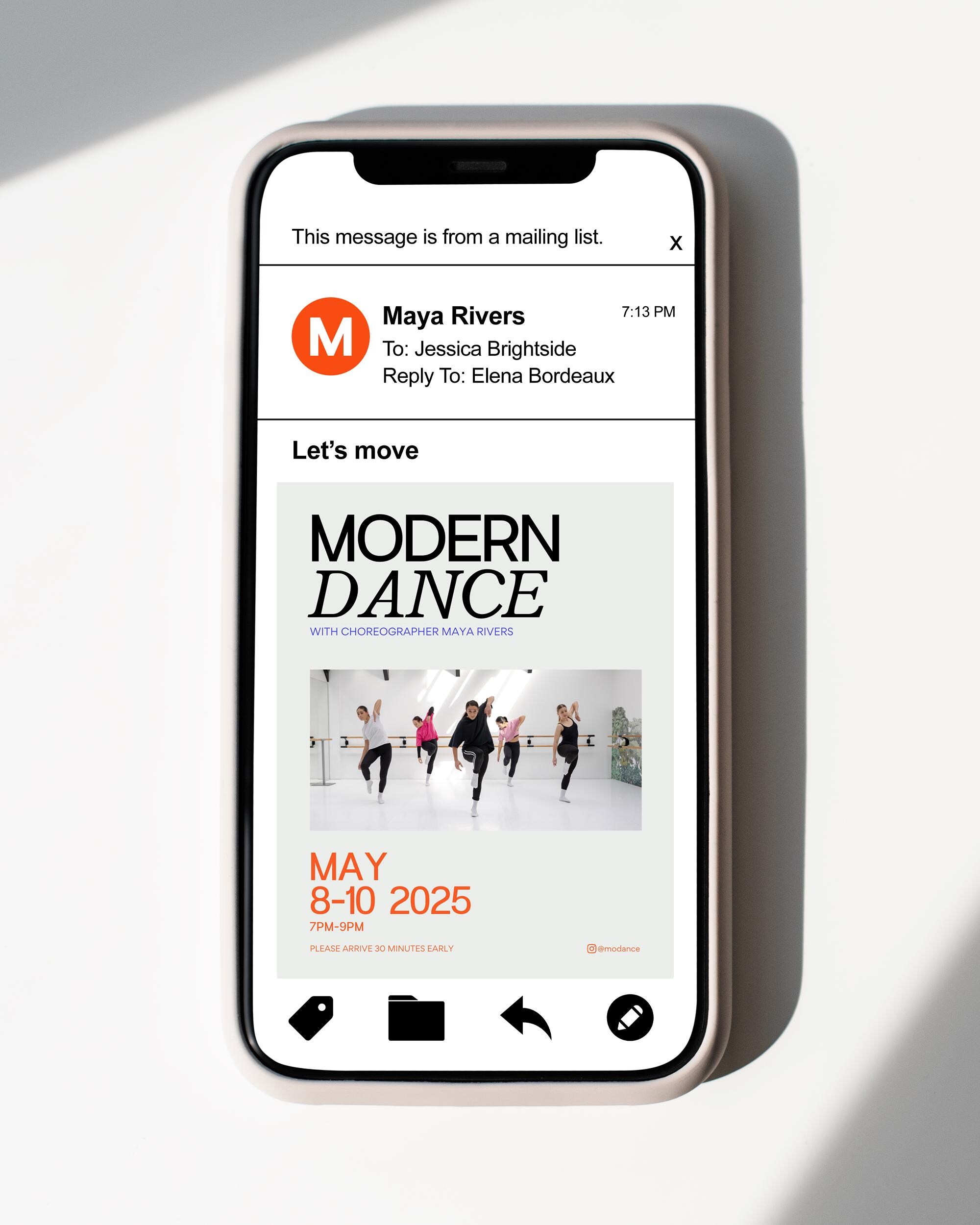 Modern Dance Event Poster Template, Editable Dance Workshop Flyer ...