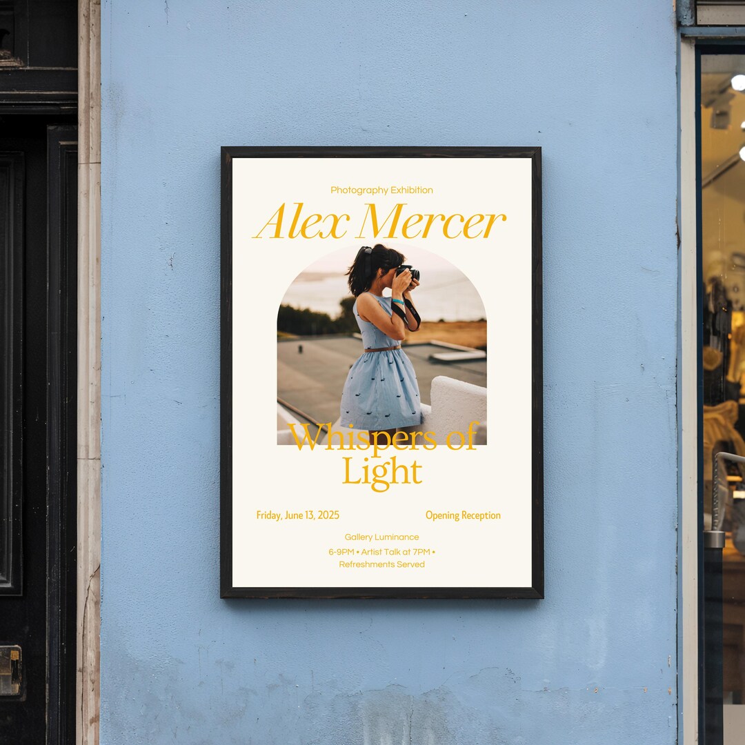 Photography Expedition Event Invitation Template, Editable Digital ...