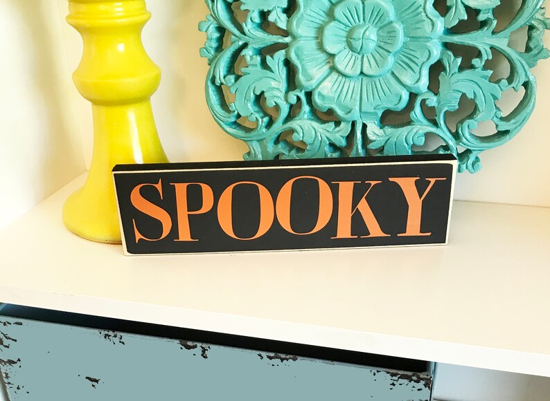 Halloween Tiered Tray Sign, Halloween Decor, Beware of Little Monsters ...