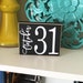 October 31 Halloween Sign Halloween Decor Halloween Sign - Etsy