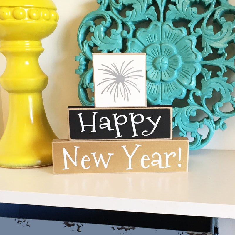 Happy New Year Sign - Etsy