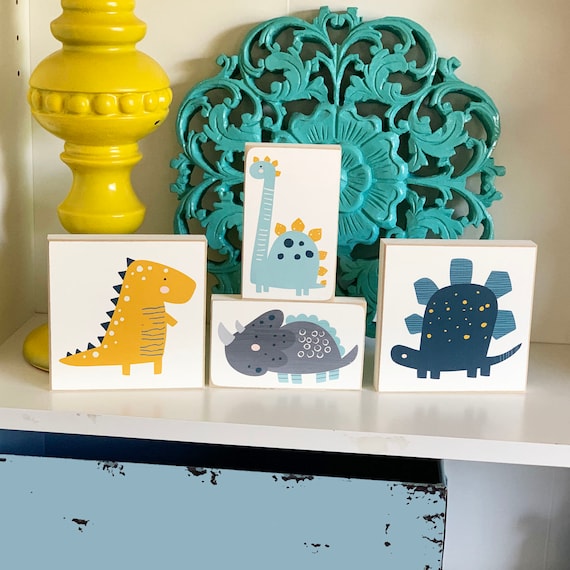 Dinosaur Decor Nursery Decor Boy Nursery Decor Nursery Art | Etsy