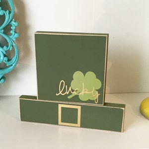 Leprechaun Hat, Lucky Sign, St Patricks Day Decor, Gift for the Home - Etsy