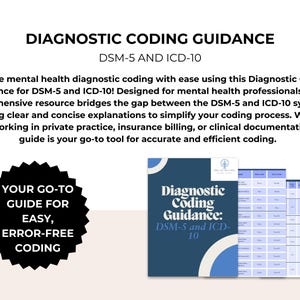 Mental Health Codes - Diagnosis Cheat Sheet - Therapist Billing ...