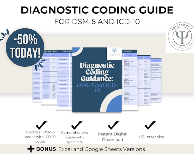 DSM 5 CHEAT SHEETS - Etsy Canada