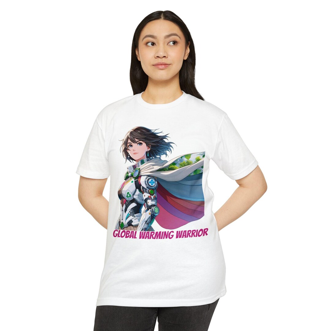 ZEBRA UNDERGROUND: 3-C. Global Warming Warrior / Anime - Unisex Graphic ...