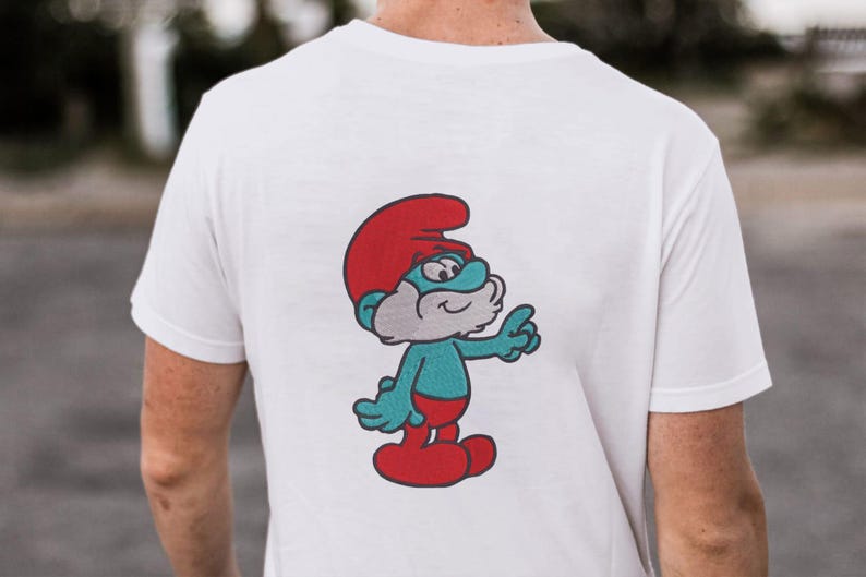 Smurfette Machine Embroidery Design | Smurfs Embroidery Pattern | 6 ...