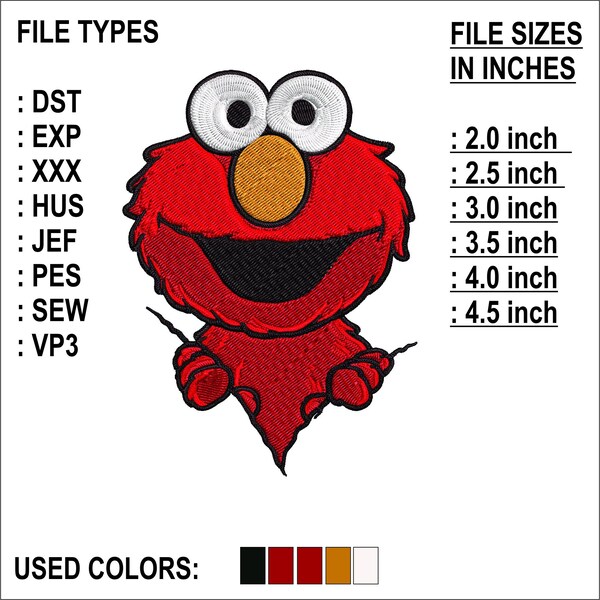Elmo - Etsy