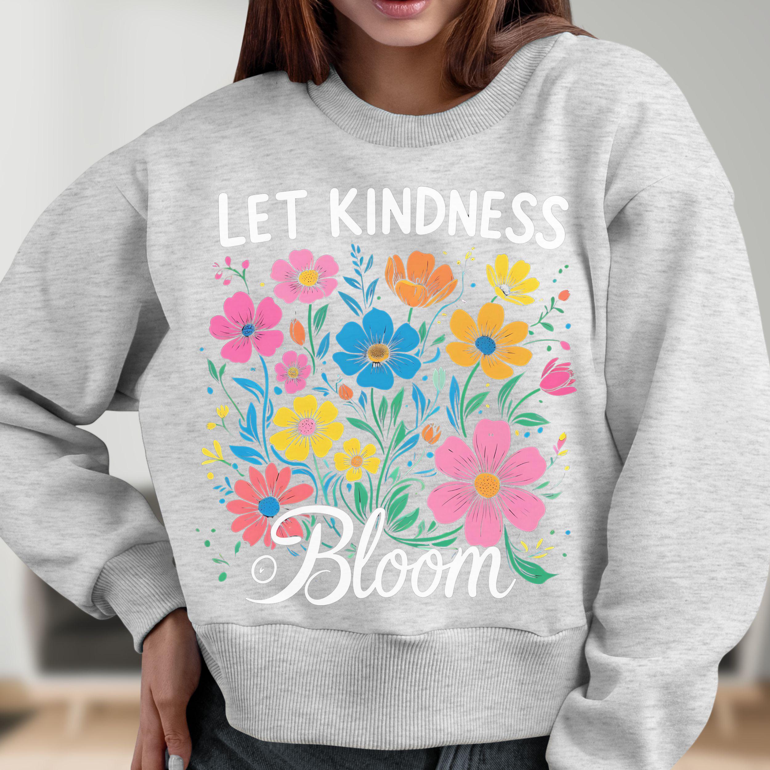 Let Kindness Bloom Svg and Png - Etsy