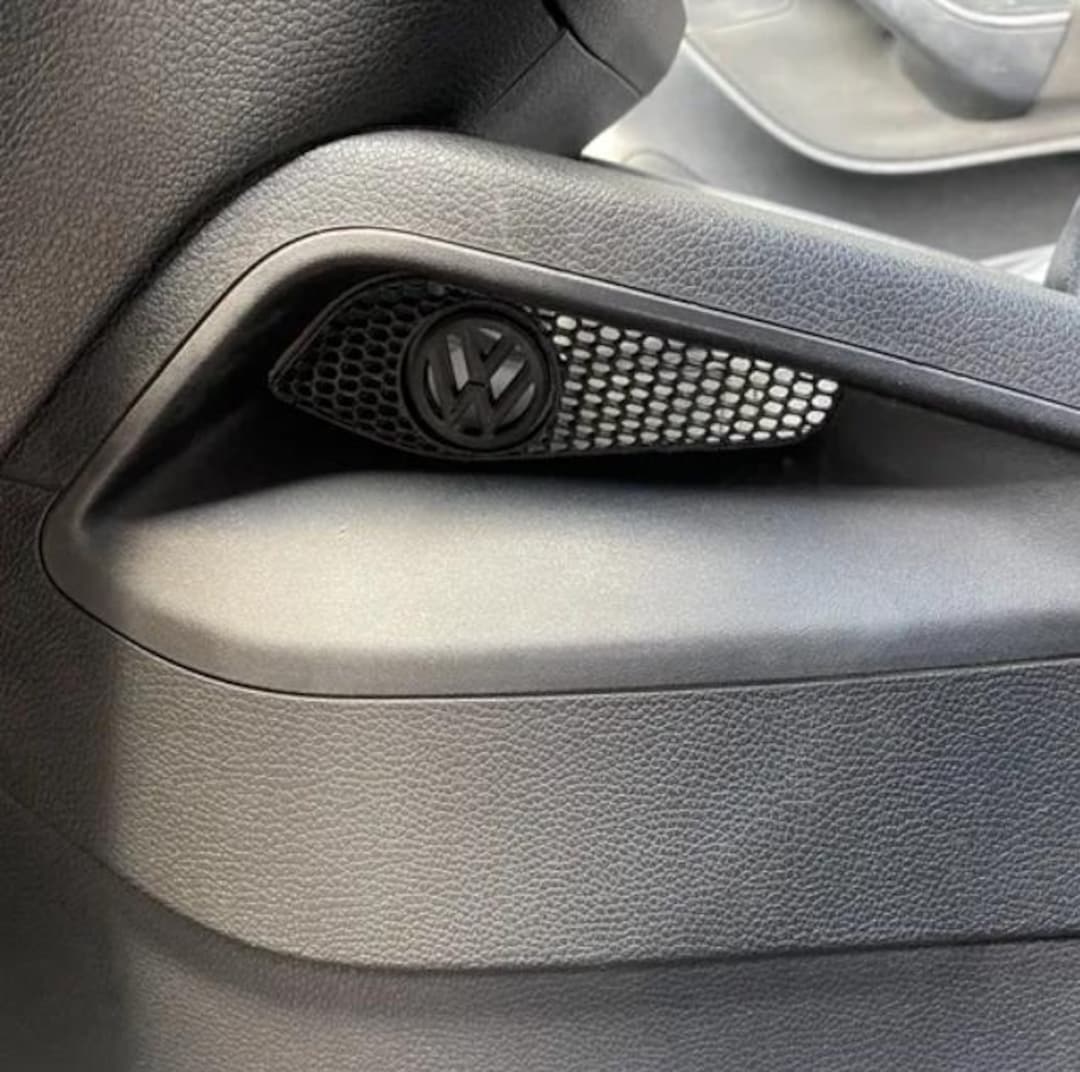 VW Logo Rabbit GTI R32 Center Console Trim Cover - VW Logo Rabbit Gti ...
