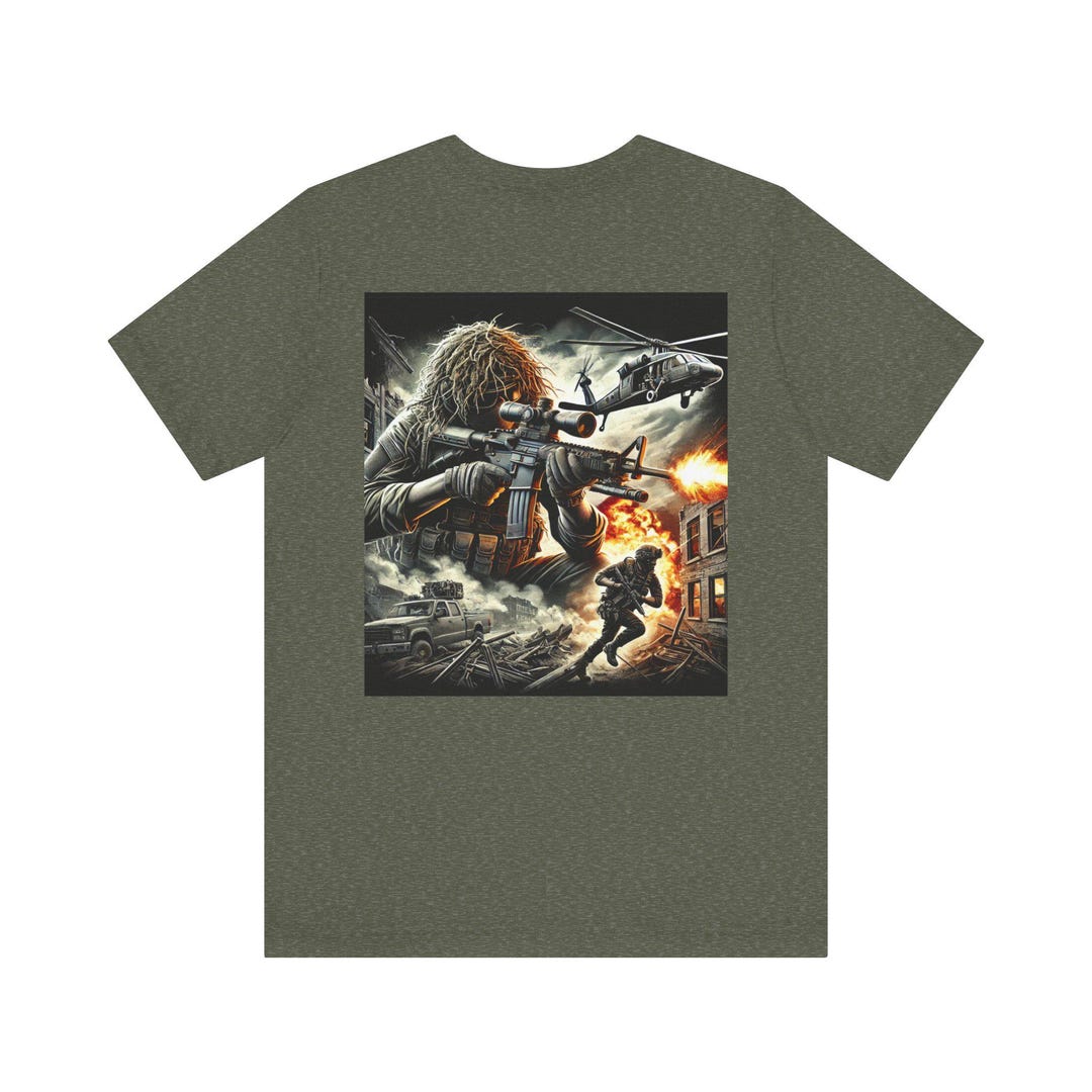 Call of Duty Graphic Tee With Action Scene, Unisex Perfect for Gamers ...