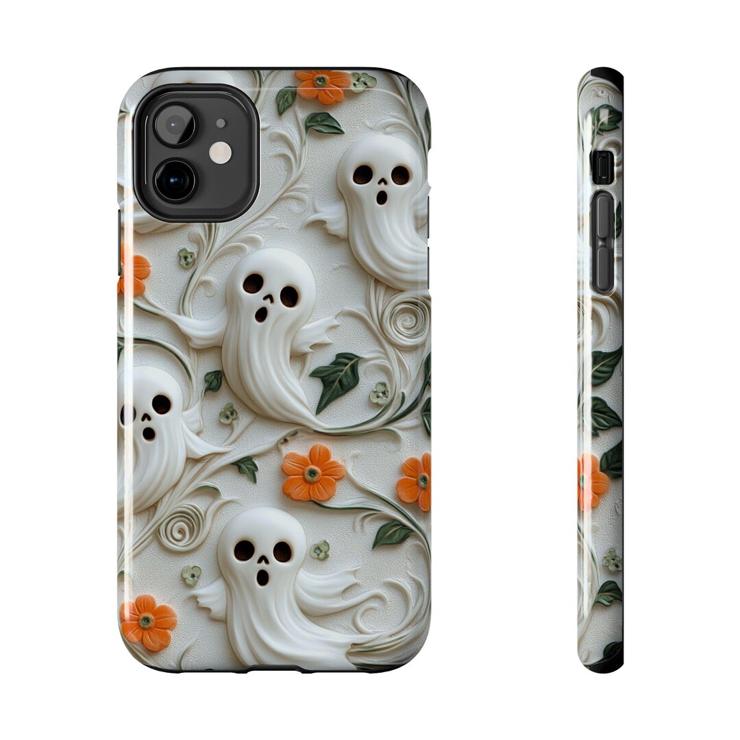 3D iPhone Case 16 15 14 13 12 11, Custom Phone Case, Phone Case, Floral ...