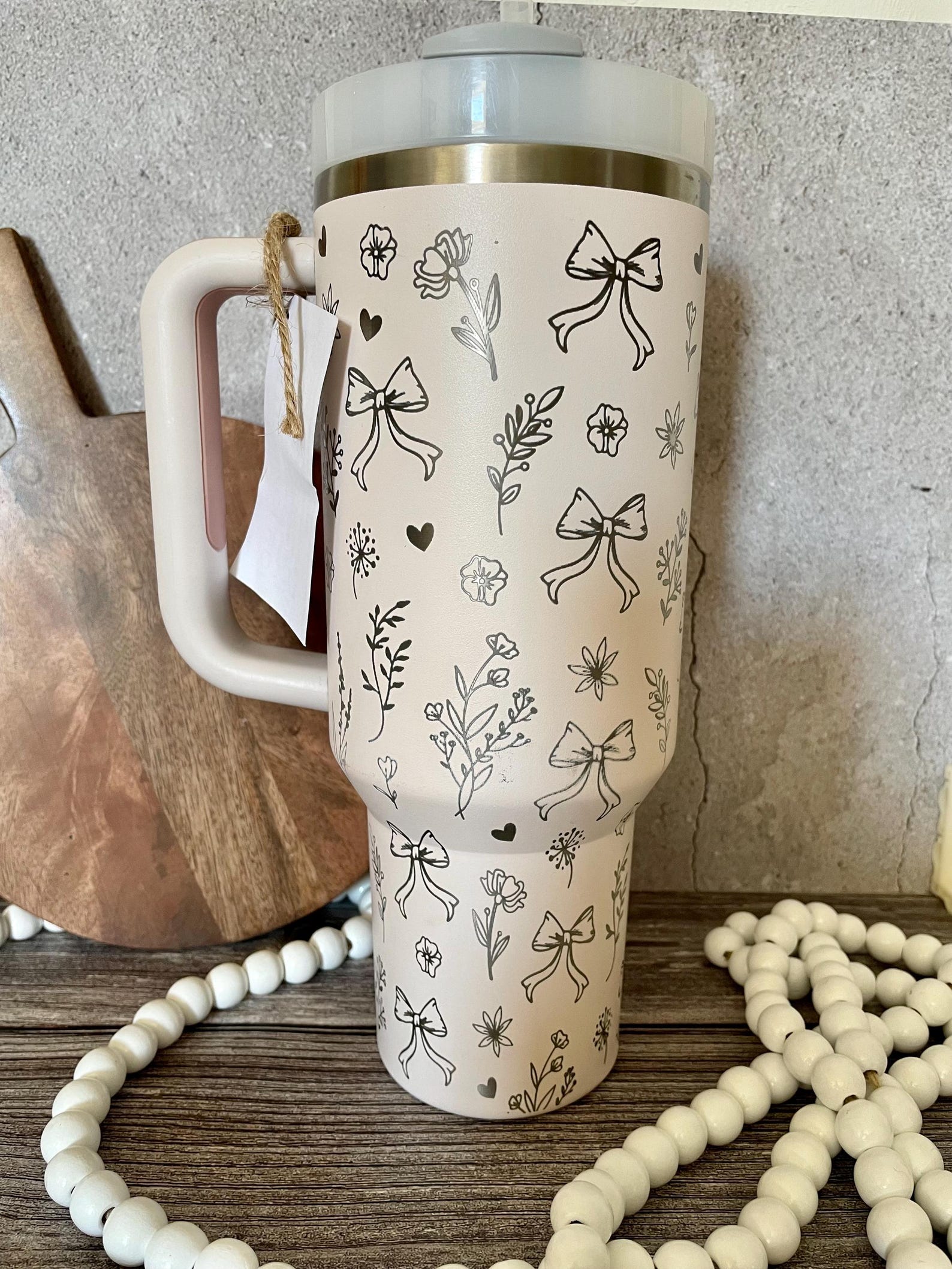 Bows UPCYCLED Engraved Stanley 40oz - Etsy
