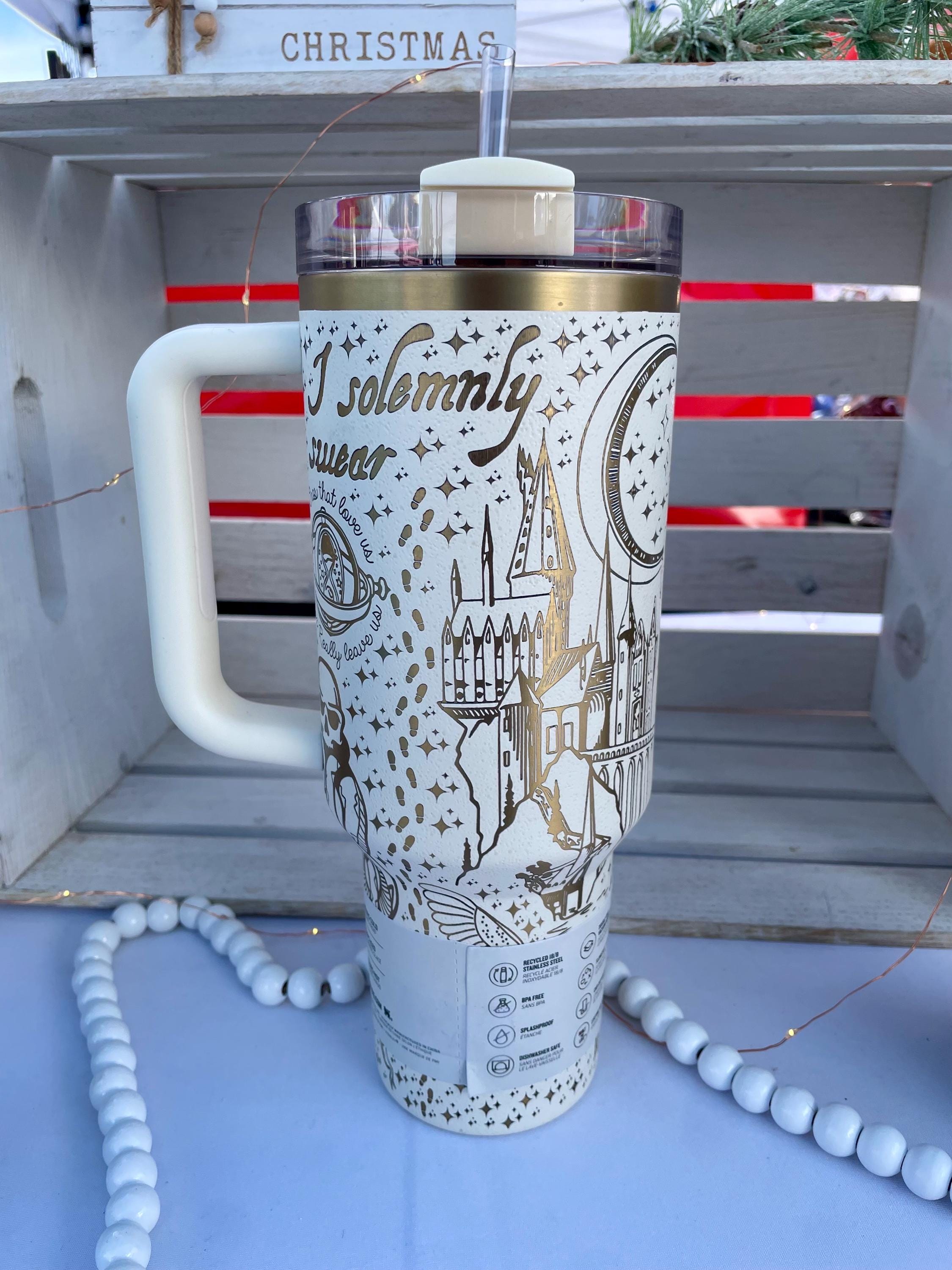 Wizard Engraved Stanley Gold Underlay 40oz - Etsy