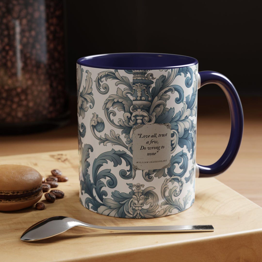 Mug, Shakespeare Quote Coffee Cup, Literature Lover Gift, English ...