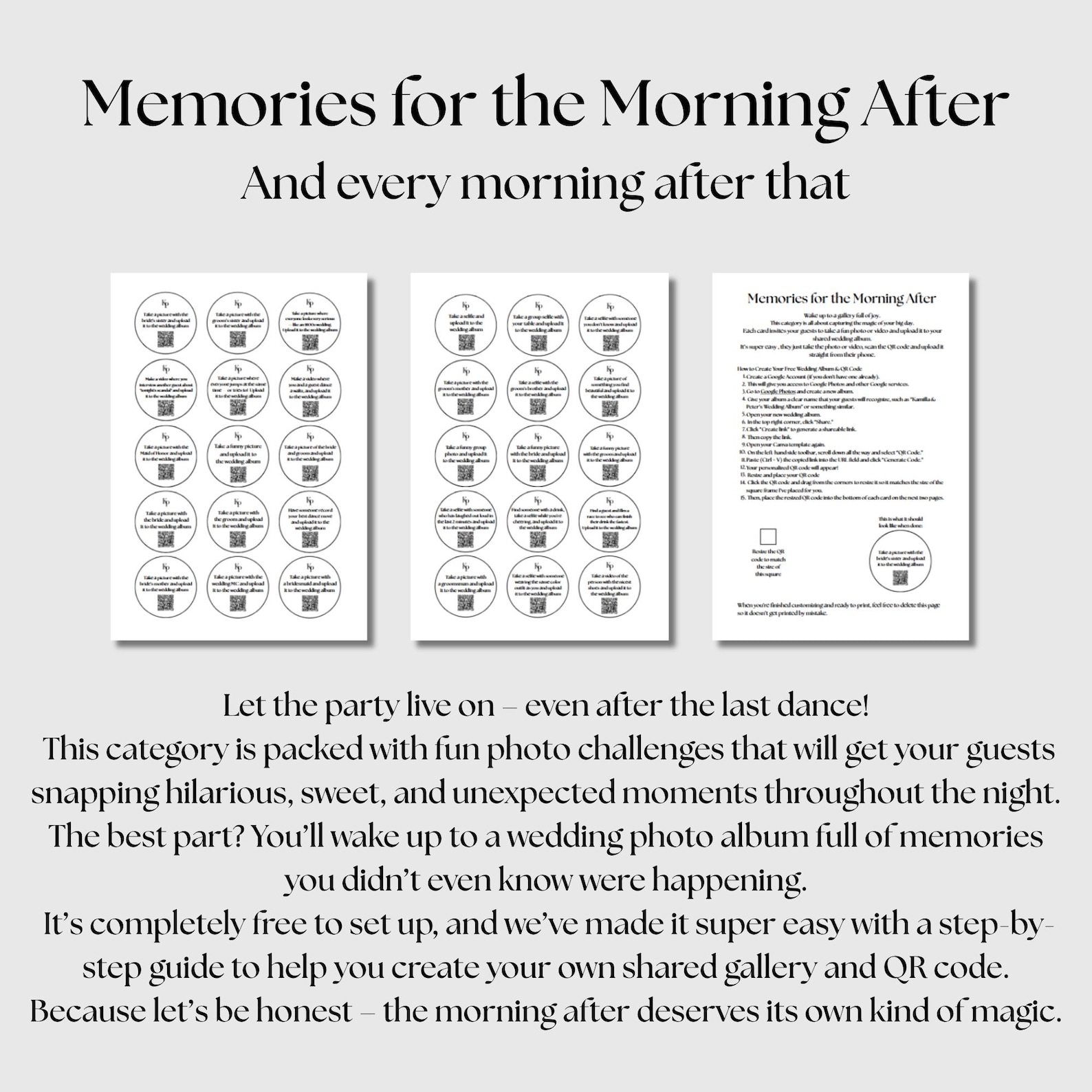 Wedding Game Cards – Printable Guest Icebreakers, Dares and More (canva ...