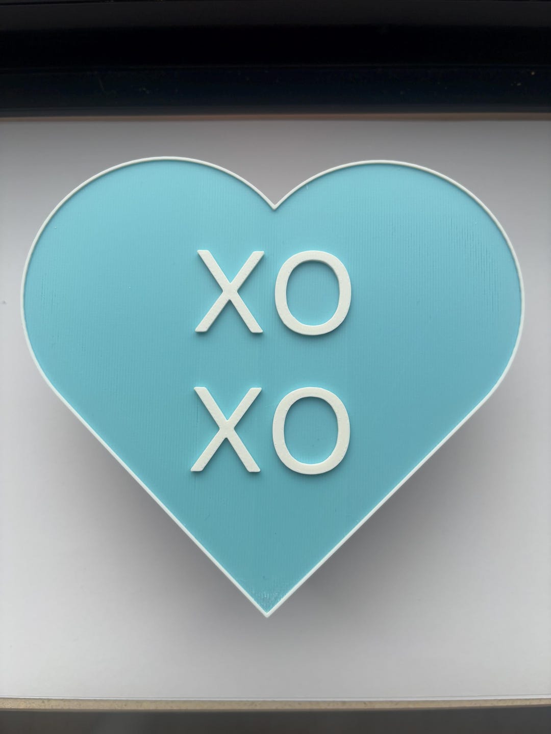 3D Printed Xo Xo Box - Gradient Storage Box With XO XO Top - Cute Small ...