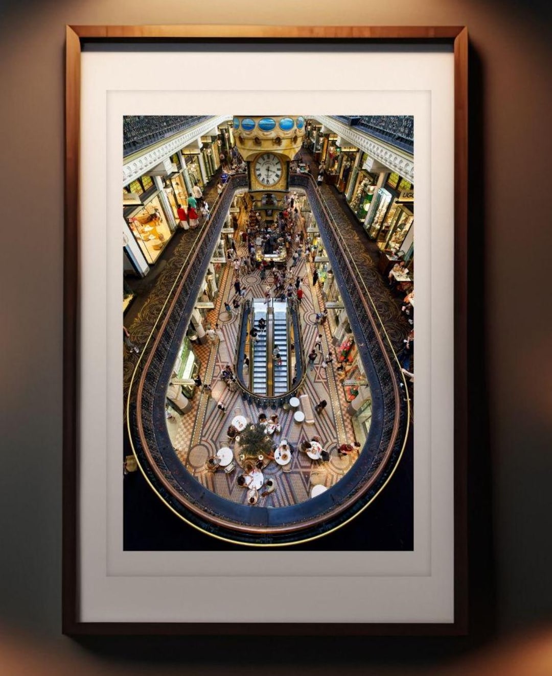 Fine Art Photo Print Sydney QVB Interior Colour - Etsy
