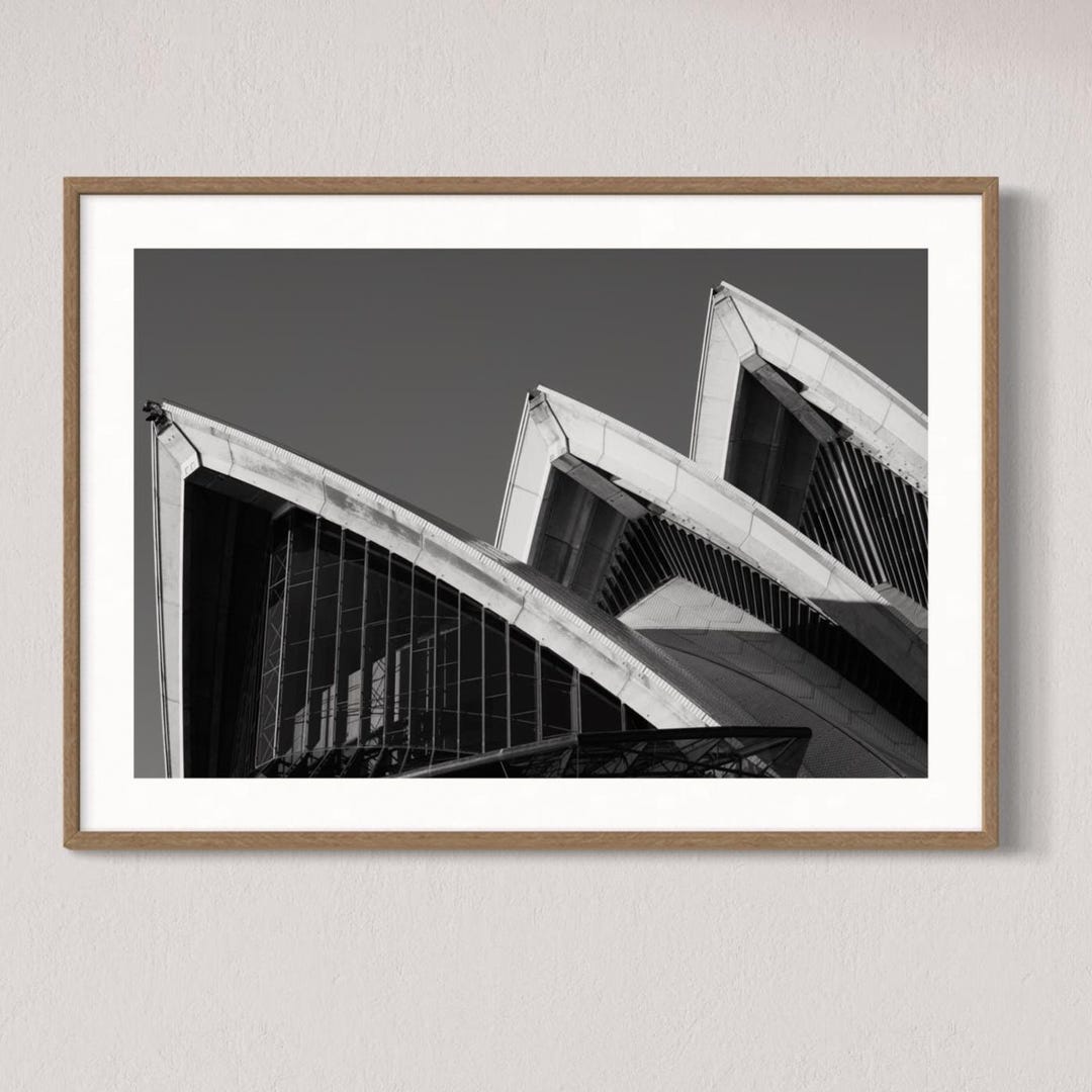 Sydney Opera House Print: Giclée Fine Art, Unique Perspective - Etsy