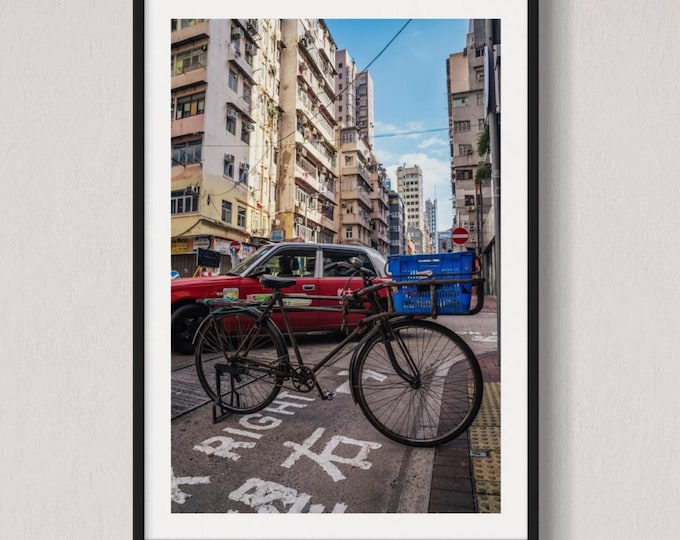 Hong Kong Art, Hong Kong Print, Vintage Photo, Old Hong Kong Photo ...