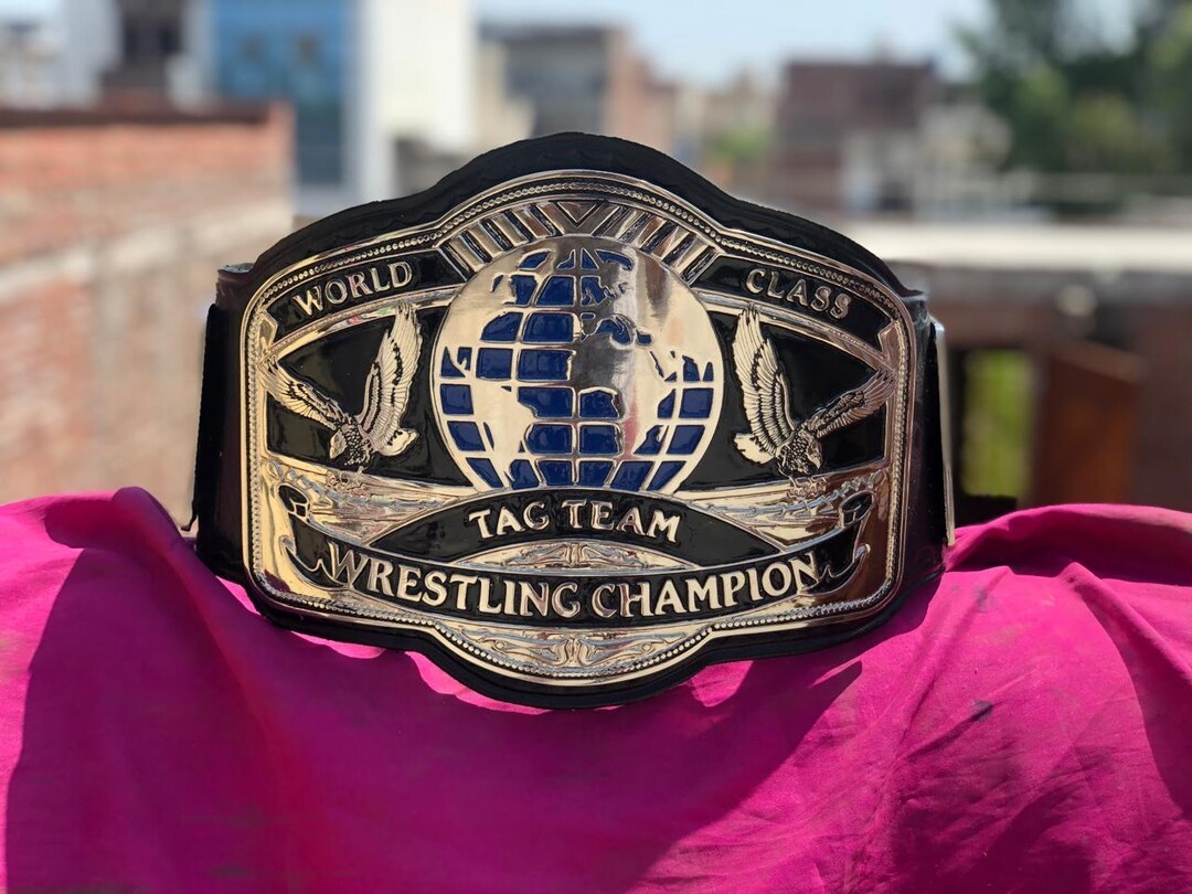 New Custom World Class Tag Team Wrestling Championship Belt - Etsy