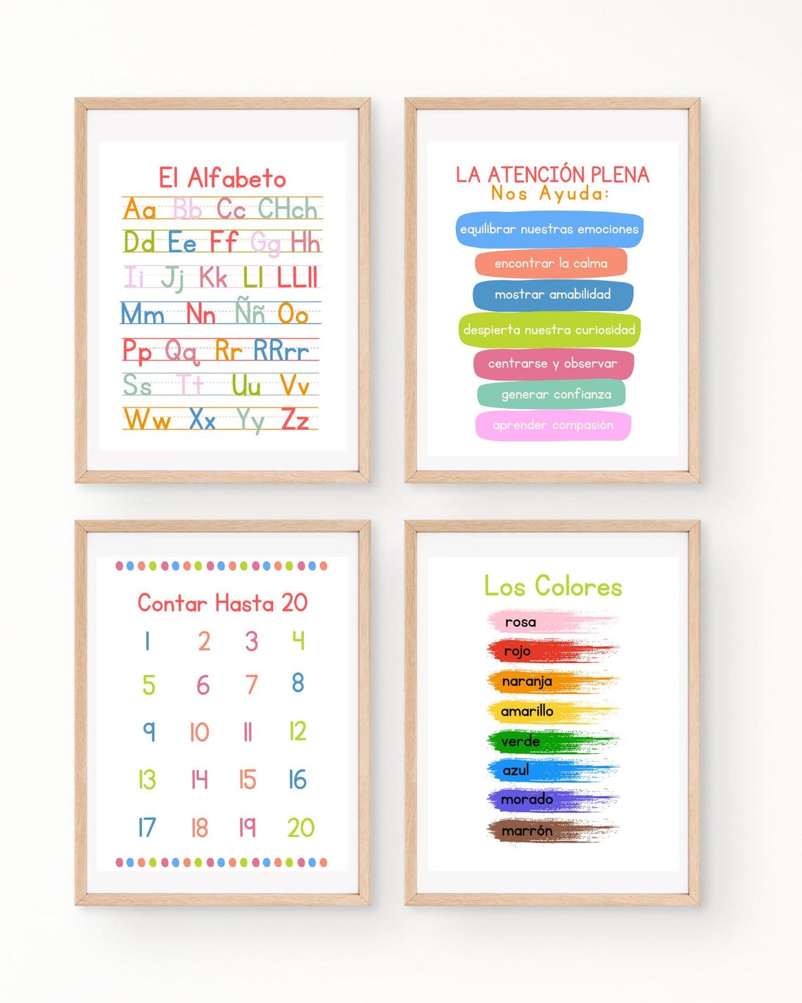 Spanish Educational Posters, Learn Spanish, Spanish Classroom Posters ...