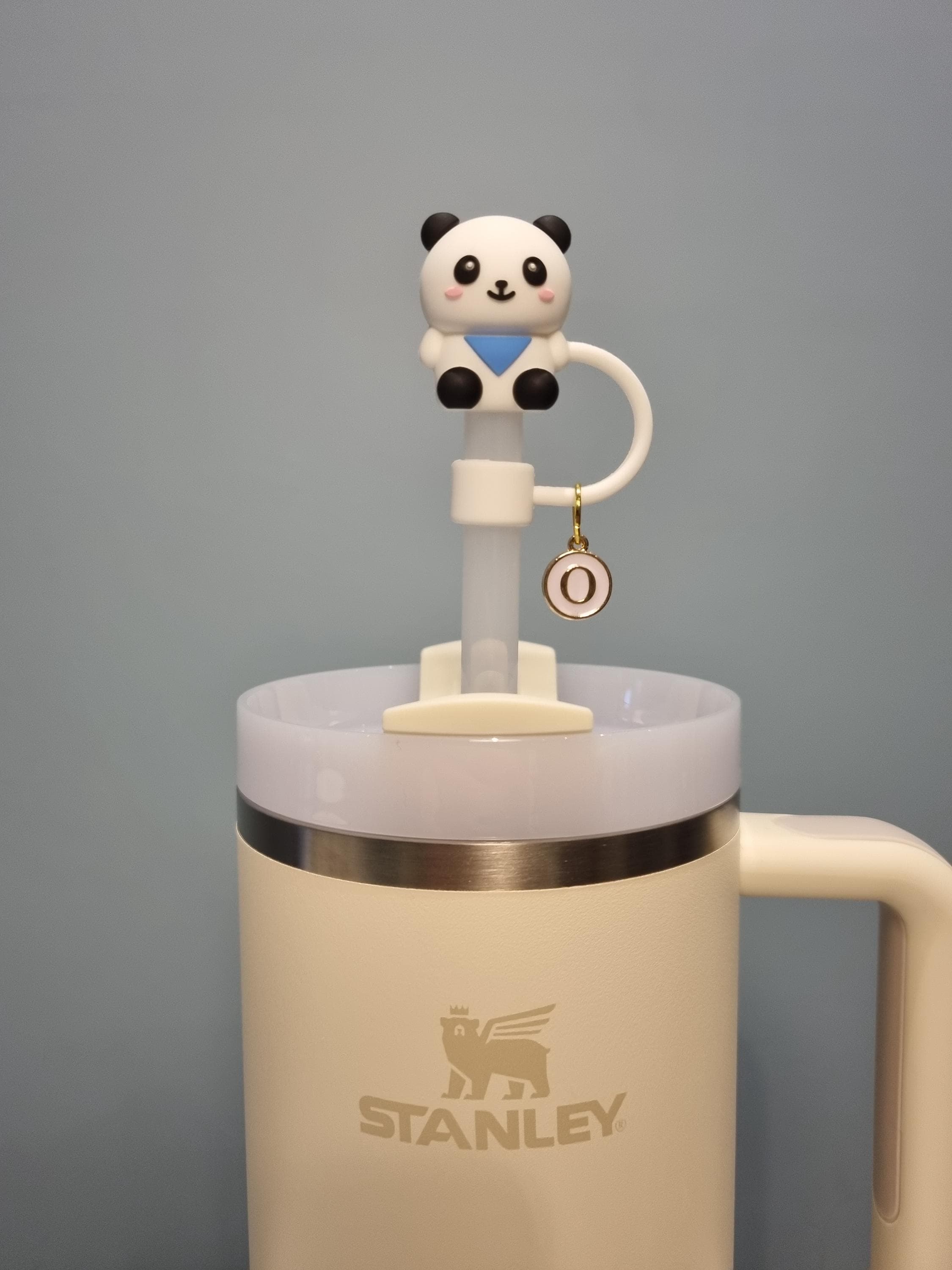 Cute Animal Straw Cap for Stanley Tumbler Cup Accessory Straw ...