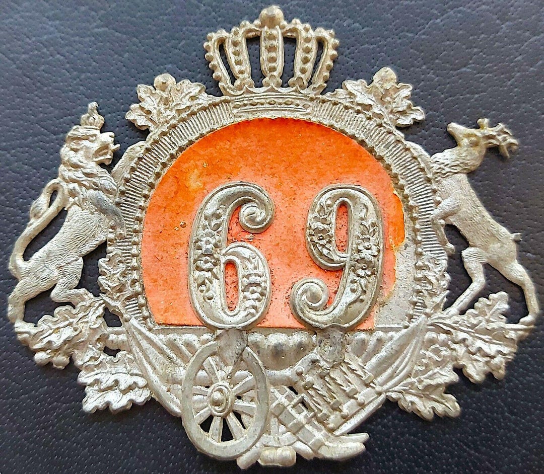 10930 German Pre WW1 Recruitment Fit for Service Pin Badge 3rd Lorraine ...