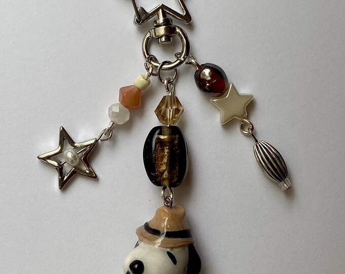 Spike Clay Keychain (snoopy Family), Accessories for Bags - Etsy