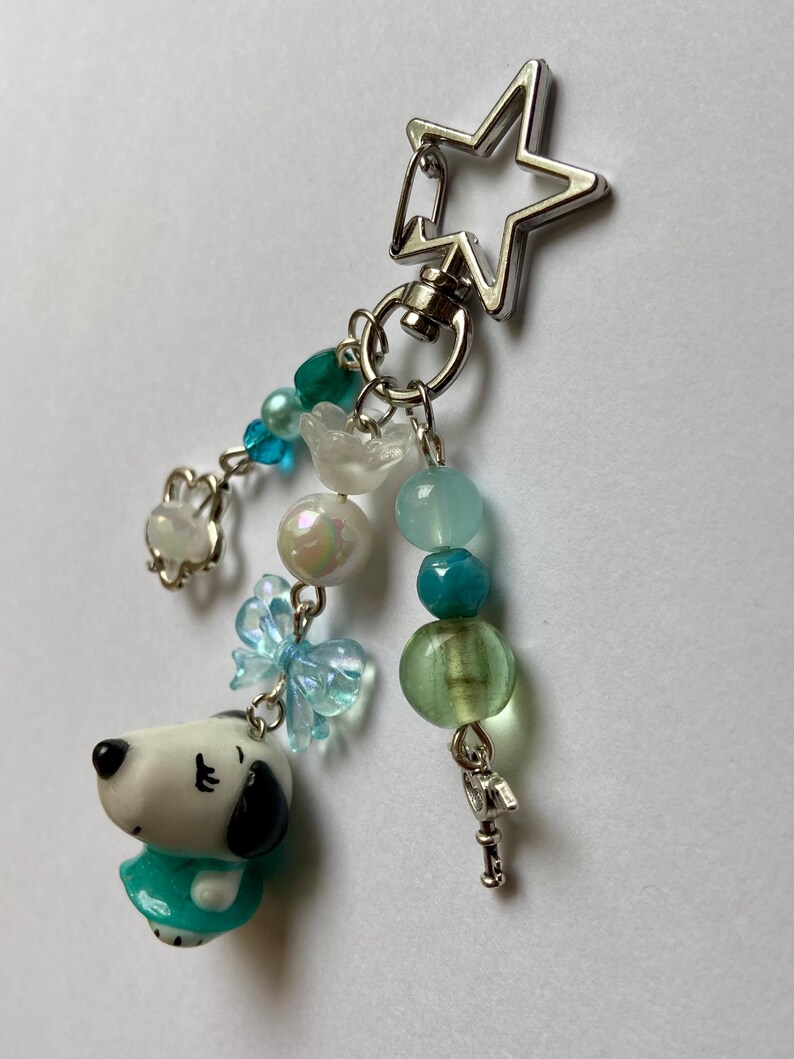 Molly Clay Keychain (snoopy Family), Accessories for Bags - Etsy