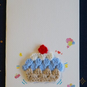 Handmade Crochet Greeting Cards - Set of 5 | Personalized Messages ...