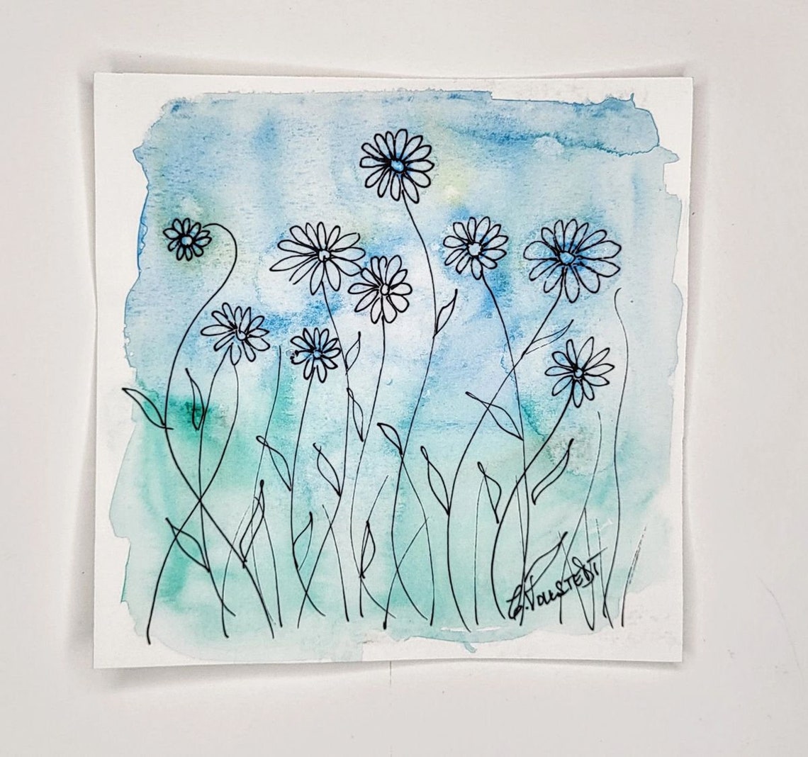 More Daisies in the Whimsical Garden - Etsy UK