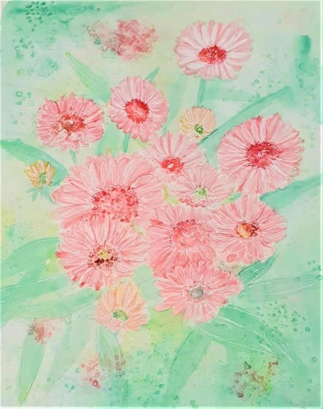 Spring Has Sprung - Original Watercolor - Etsy