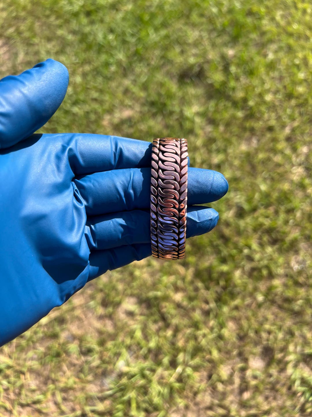 Handmade-custom-fit Welded Copper Cuff Bracelet - Etsy