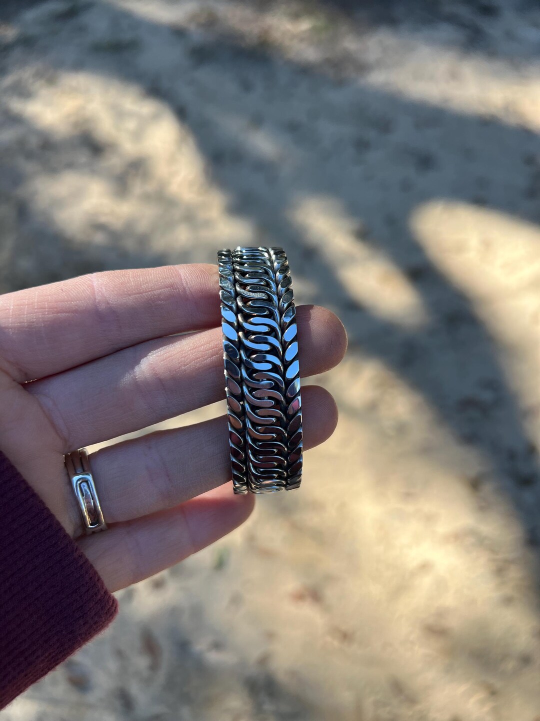 Handmade-custom-fit Welded Cuff Bracelet With Material Options - Etsy