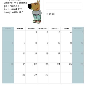 2025 Year Calendar Chill Guy A4 Monthly Planner Editable Yearly Planner ...